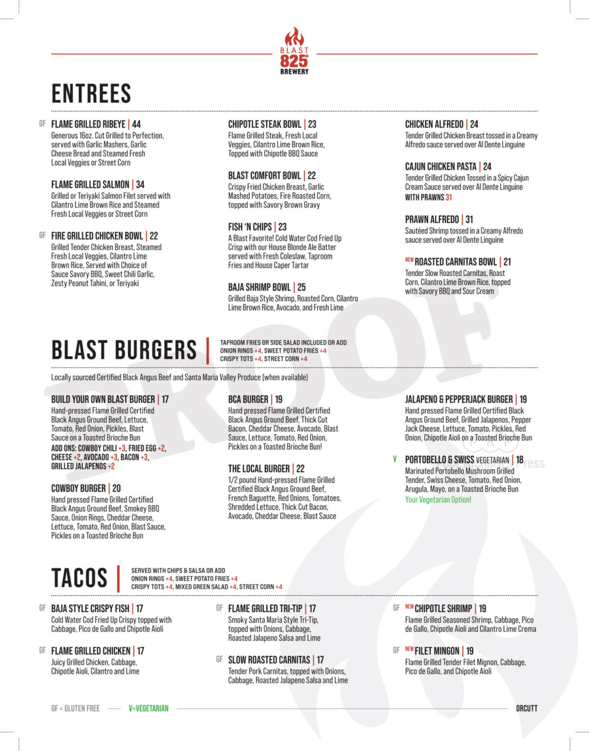 The Food (Orcutt) | Blast 825 Brewery - Arroyo Grande & Orcutt